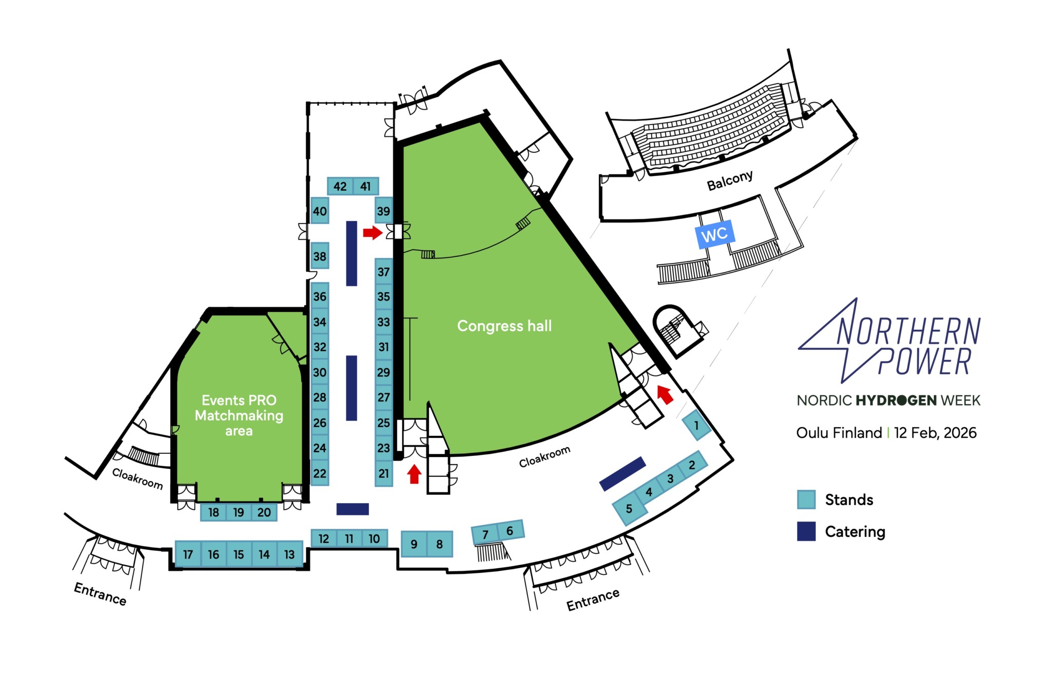 Venue map - Nordic Hydrogen Week