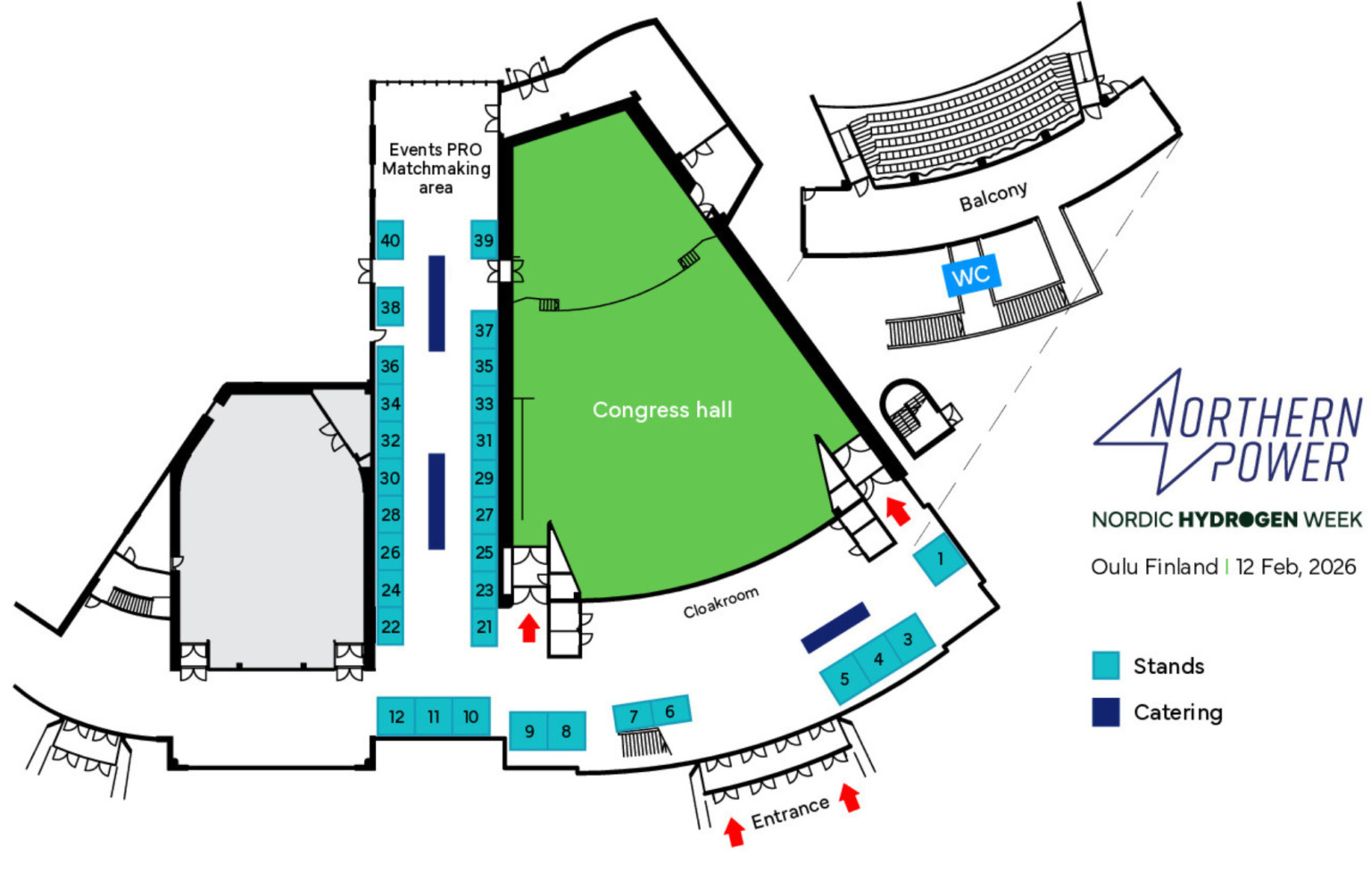 Venue map - Nordic Hydrogen Week